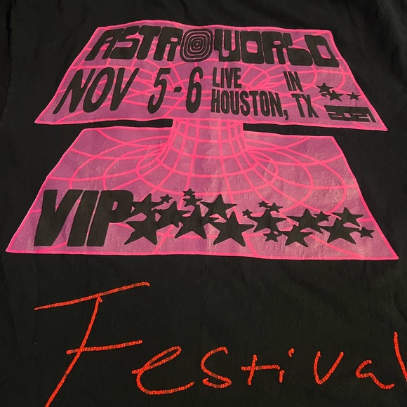 Travis Scott | Shirts | Travis Scott Astroworld Tee | Poshmark